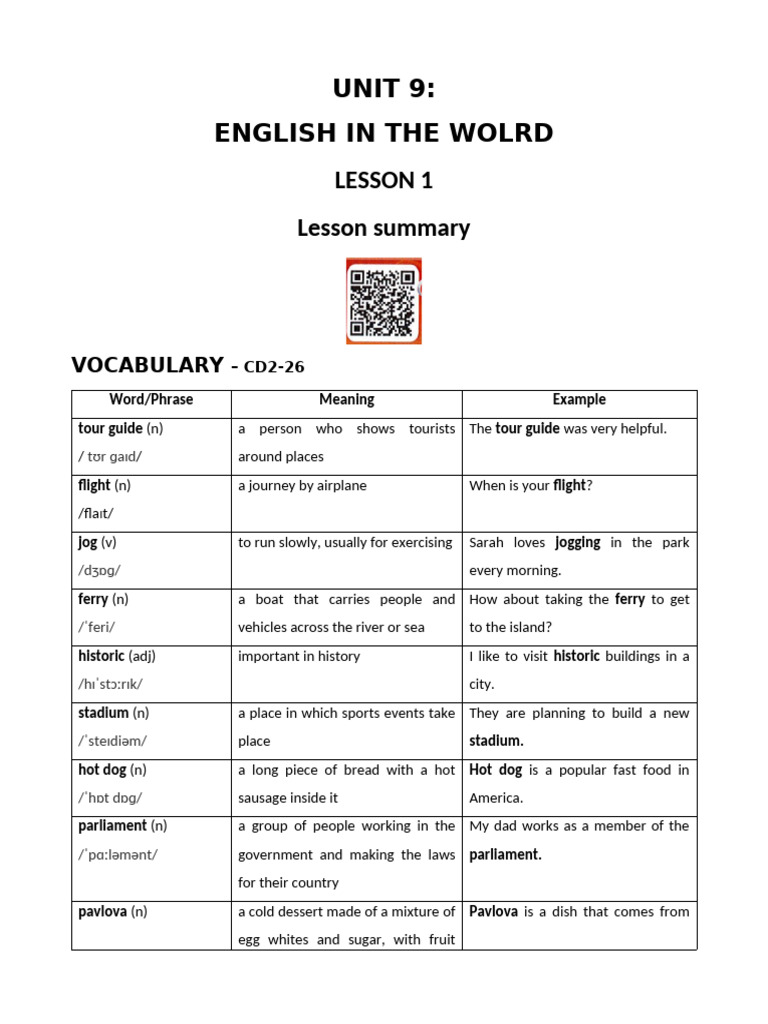 9.Unit9.English in The World | PDF | Cost Of Living | English Language