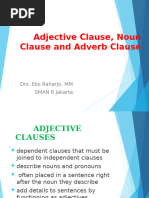 Adjective Clauses | PDF | Adjective | Object (Grammar)
