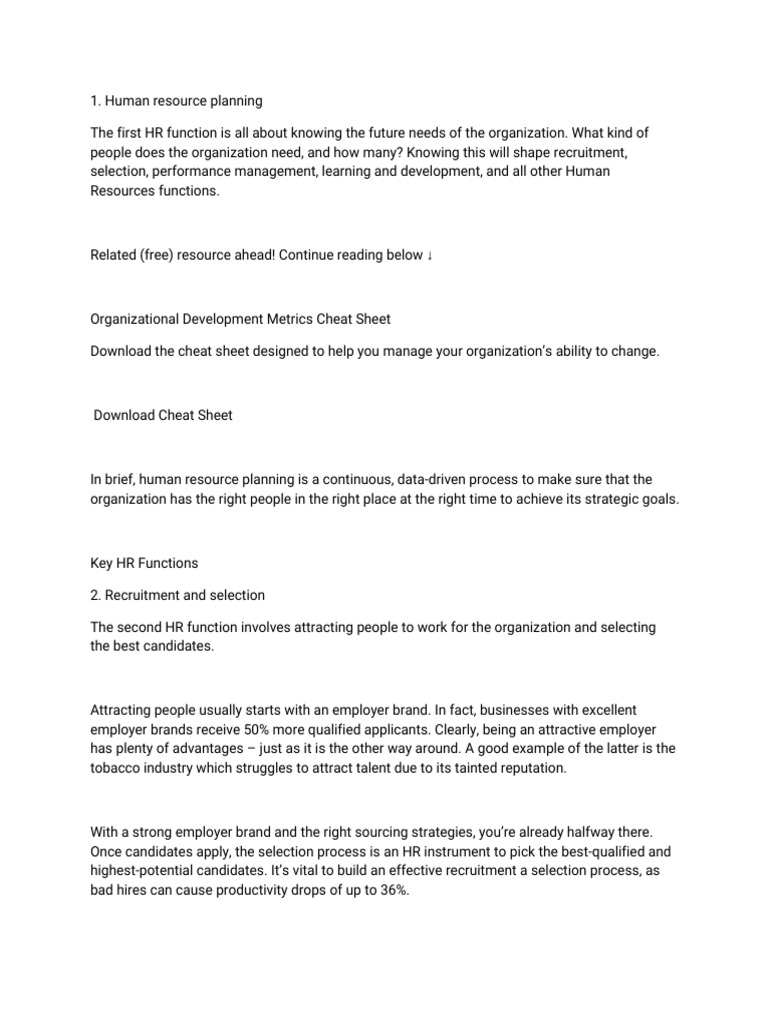 fictions of HRM(1) | PDF | Human Resource Management | Employment