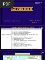 Class Xii Map Work | PDF