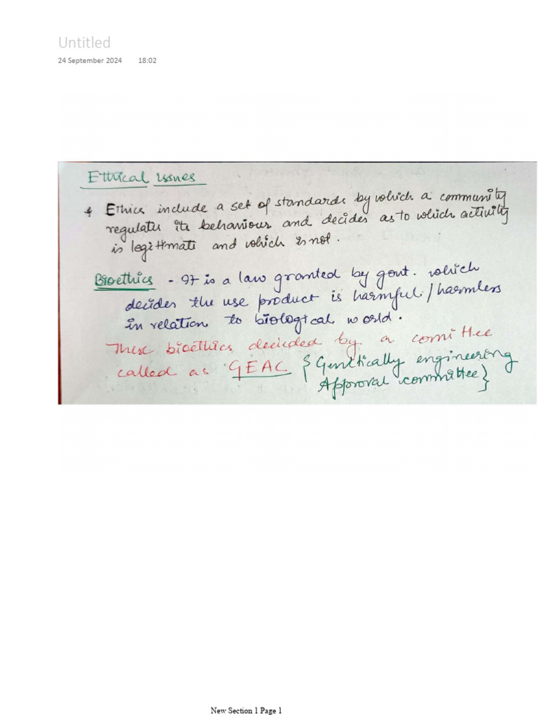 Ethical issues | PDF