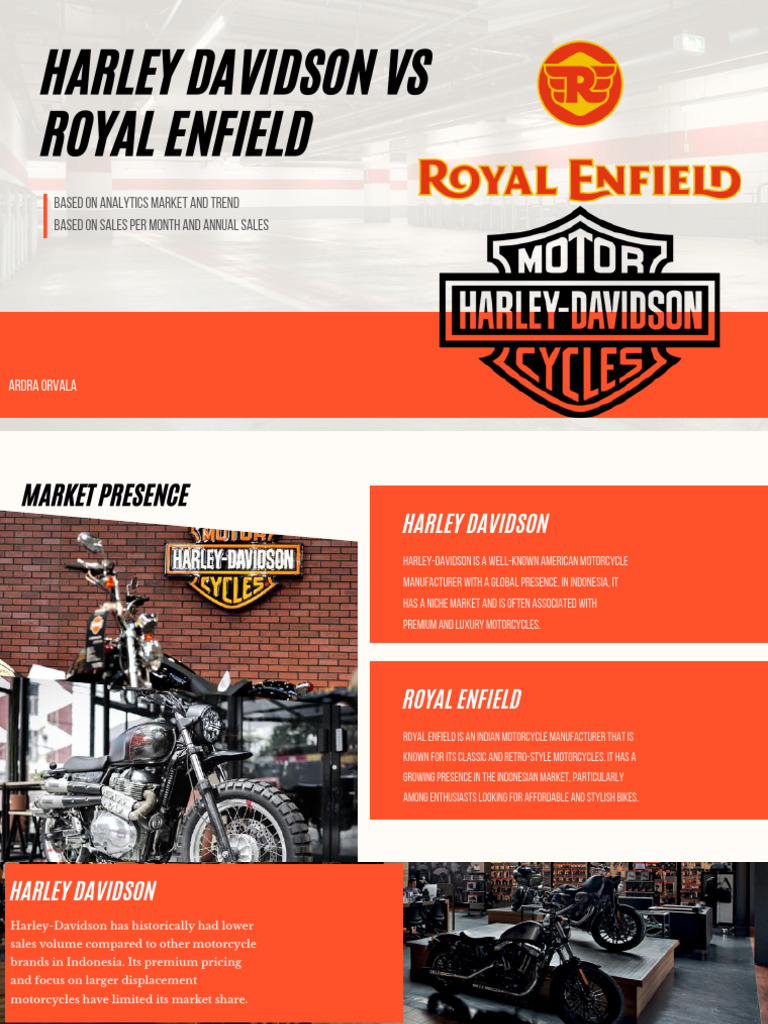 Harley Davidson Vs Royal Enfield | PDF | Harley Davidson | Motorcycle
