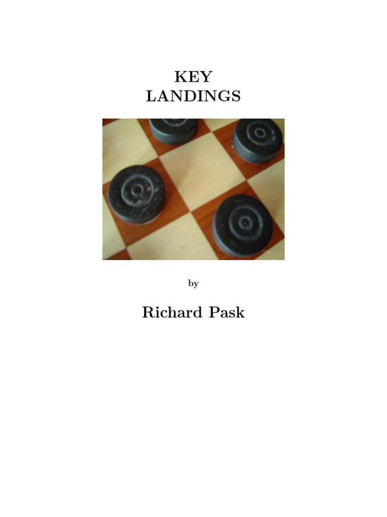 (Total Checkers_ 3) Richard Pask - Key Landings (2005) | PDF | Game ...