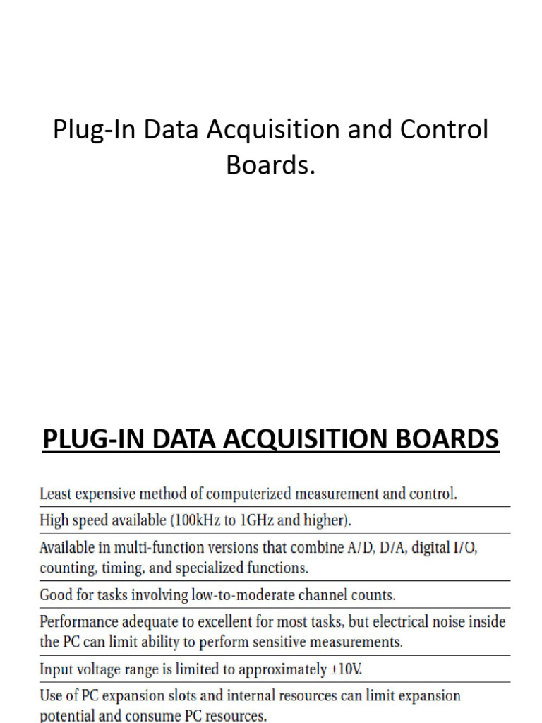Pacs, Plug In, Serial, Aut Lab | PDF | Data Acquisition | Input/Output