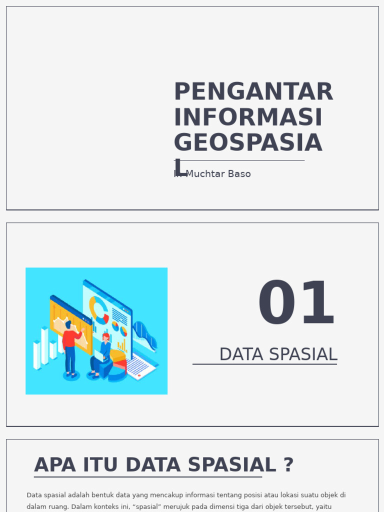 Pengantar Geospasial - Data Spasial | PDF
