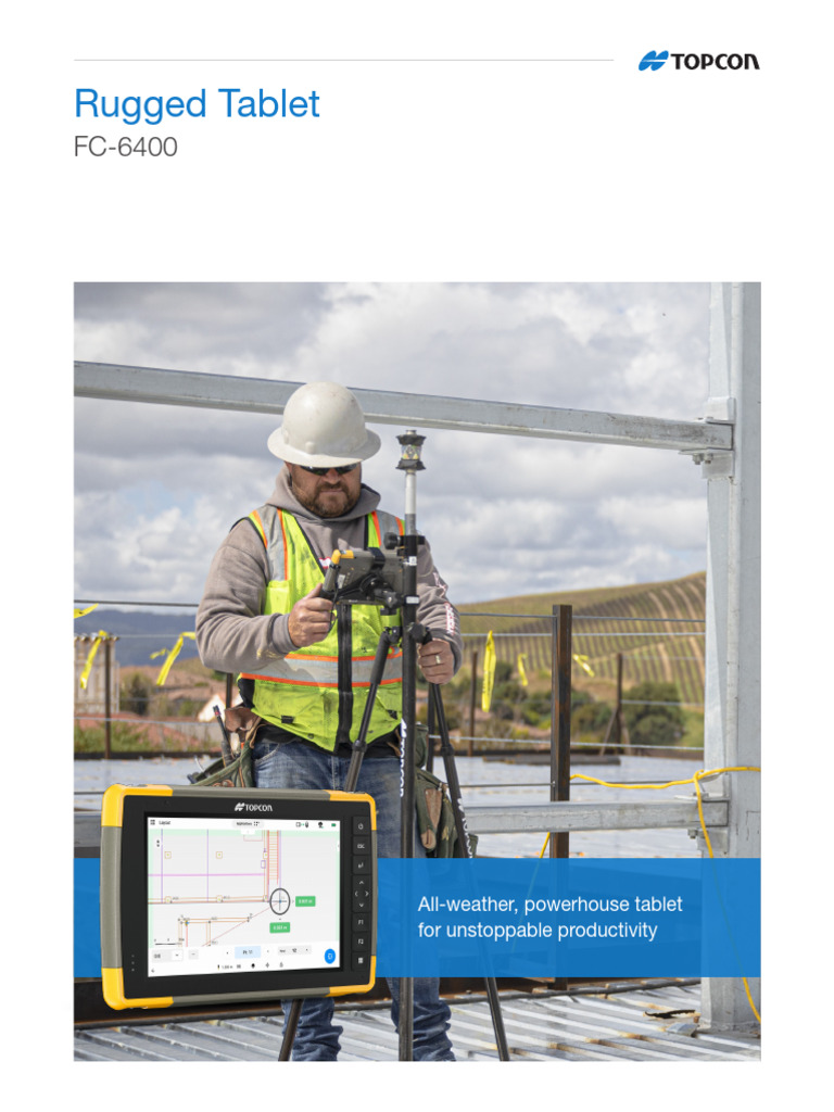 topcon_fc-6400_7010-2408_enGL24broc | PDF | Computer Keyboard | Tablet ...