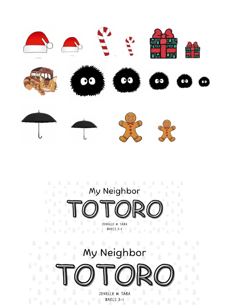 Totoro Print | PDF