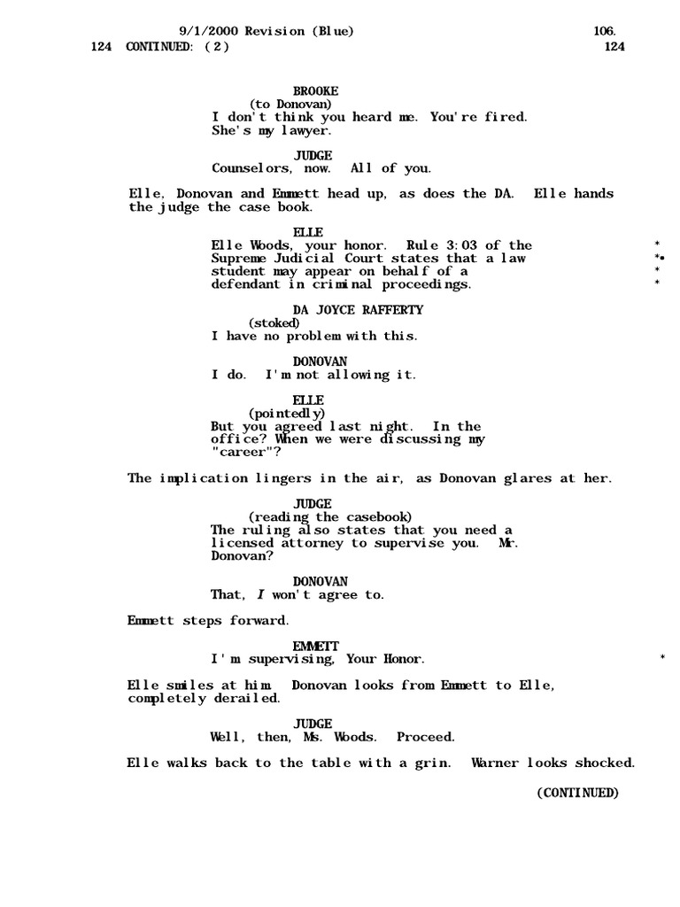 Legally Blonde Print | PDF