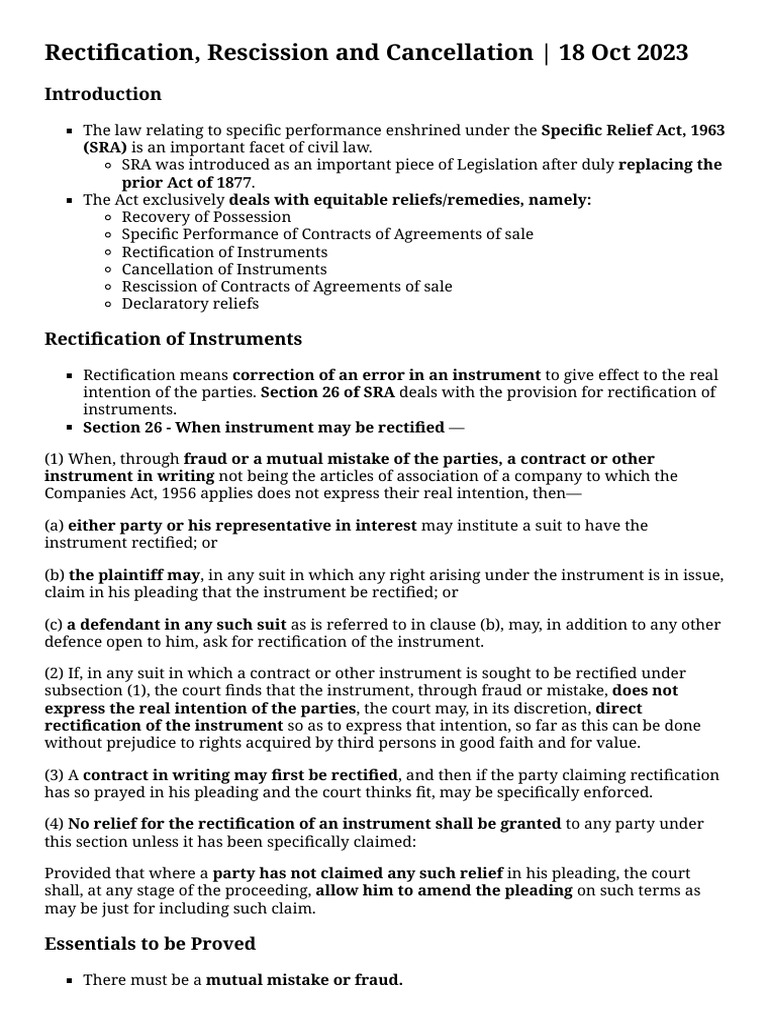 unit 4 (1) | PDF | Legal Remedy | Private Law