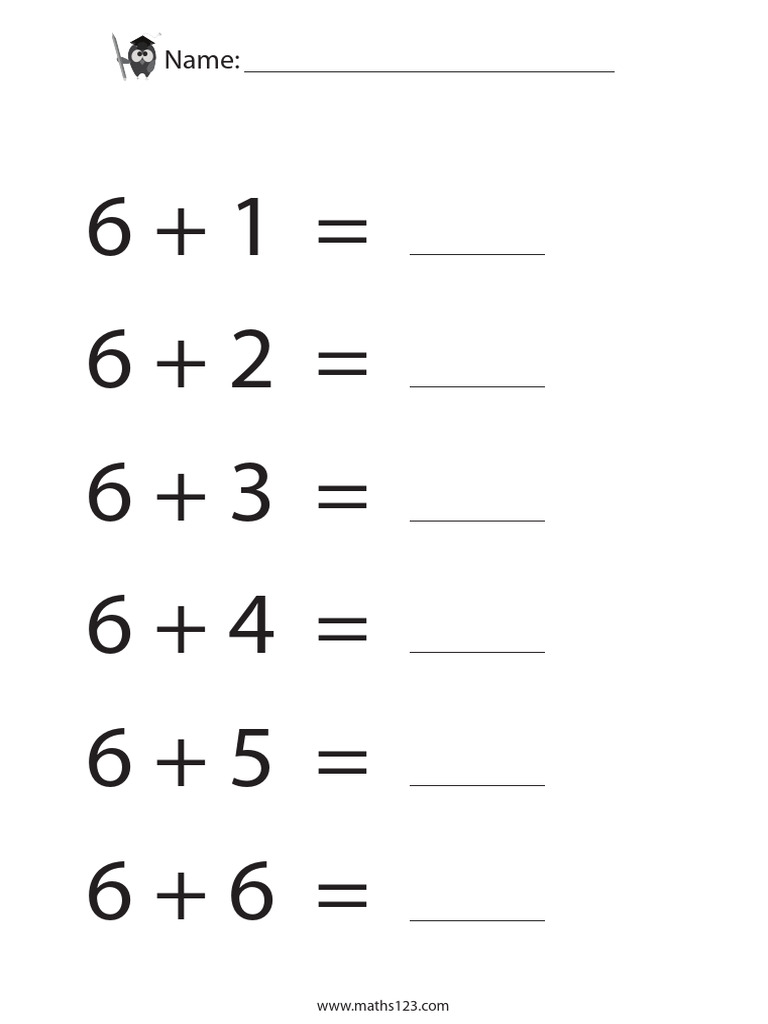 adding_numbers_worksheet_6 | PDF