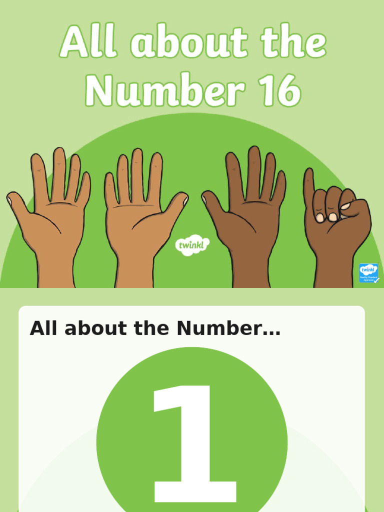 Understanding Number 16 for Kids | PDF