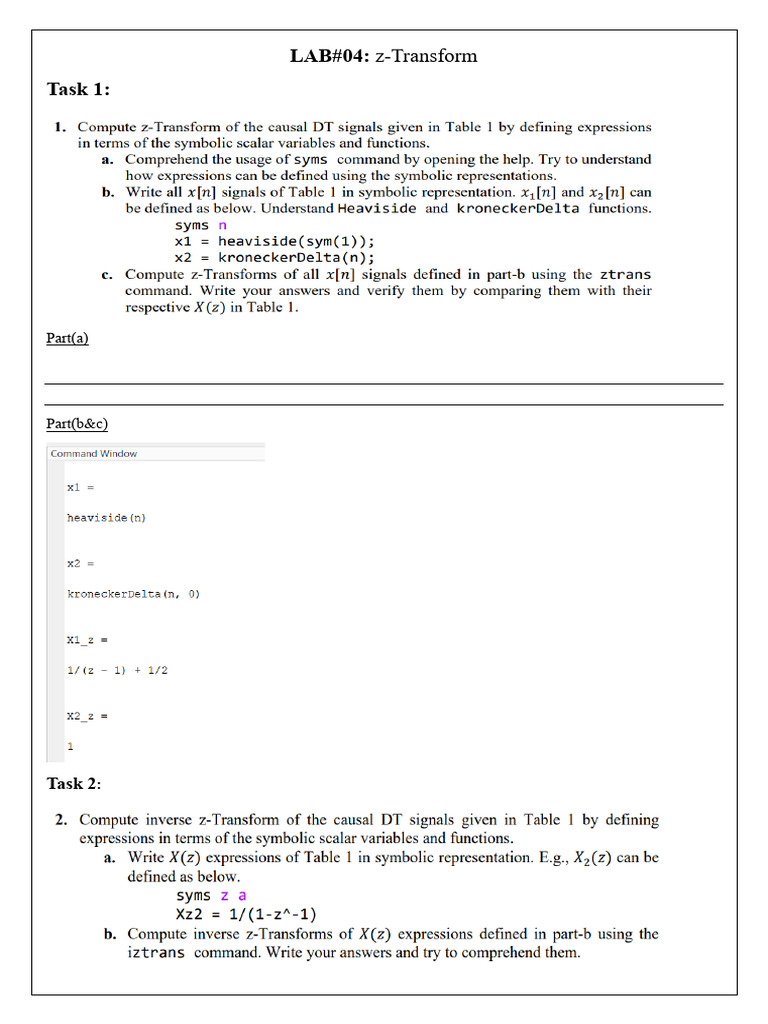 DSP Lab4 | PDF