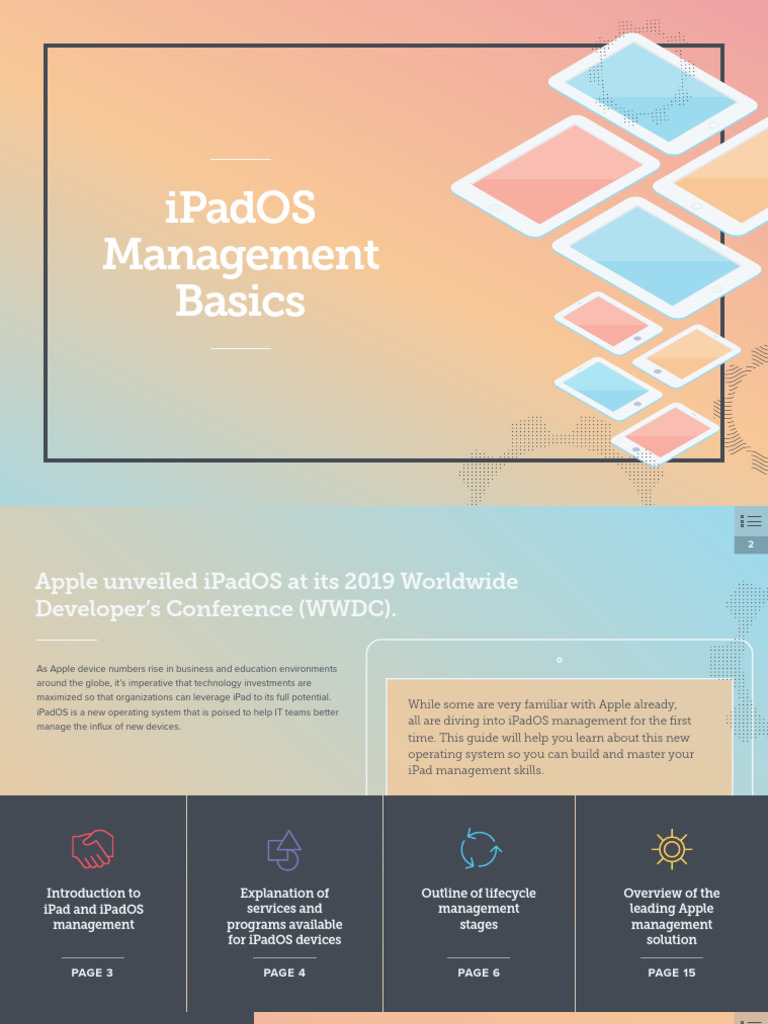 Ipados Management Basics With Jamf Now | PDF | Mobile App | Apple Inc.