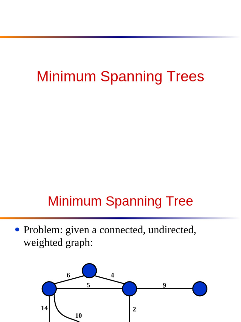 3_1 Graph minimum spanning tree | PDF | Computational Complexity Theory ... 3_1 Graph minimum spanning tree | PDF | Computational Complexity Theory ...