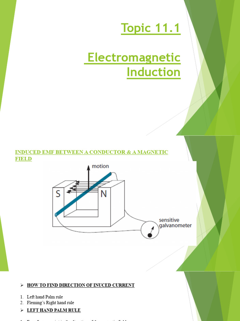 11.1 New | PDF | Electromagnetic Induction | Inductor