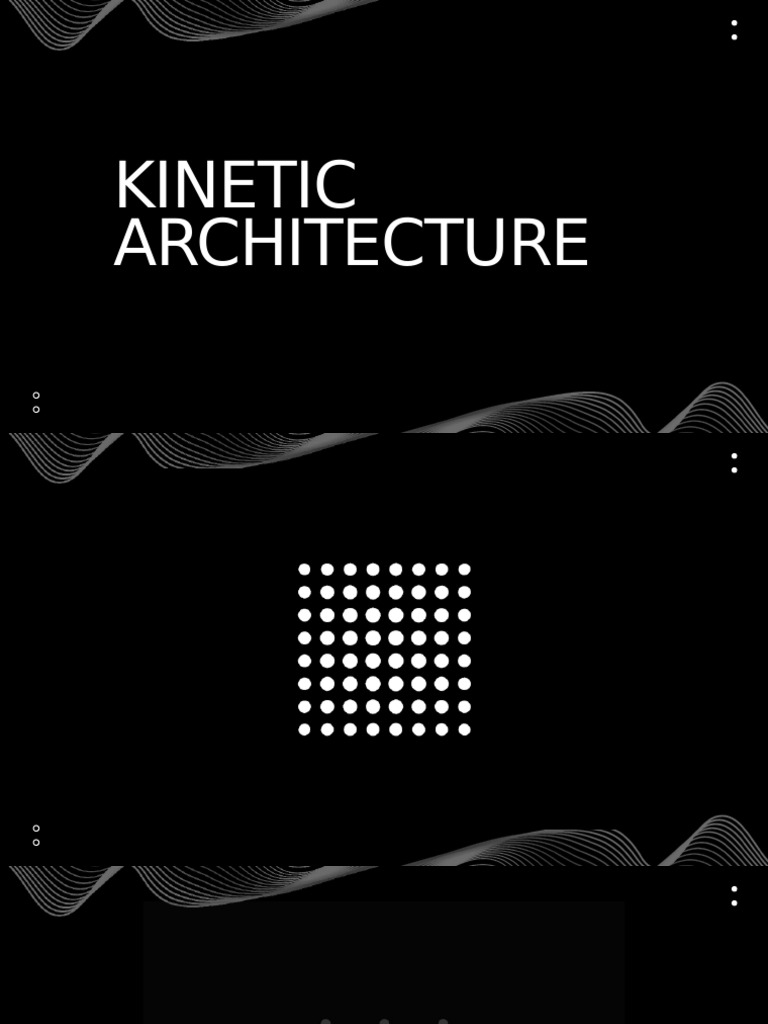 Kinetic Architecture | PDF