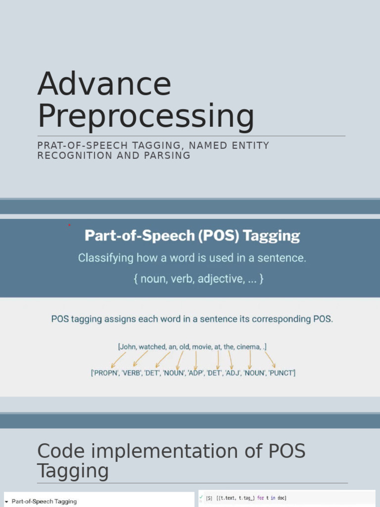 Lecture - 2 - Advanced - Preprocessing | PDF