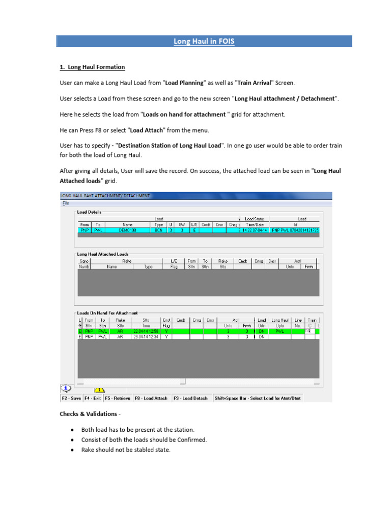Long Haul | PDF