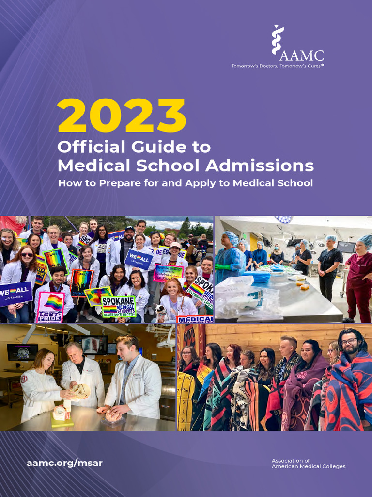 2023 Official Guide Medical School Admissions f3 | PDF | Radiology ...