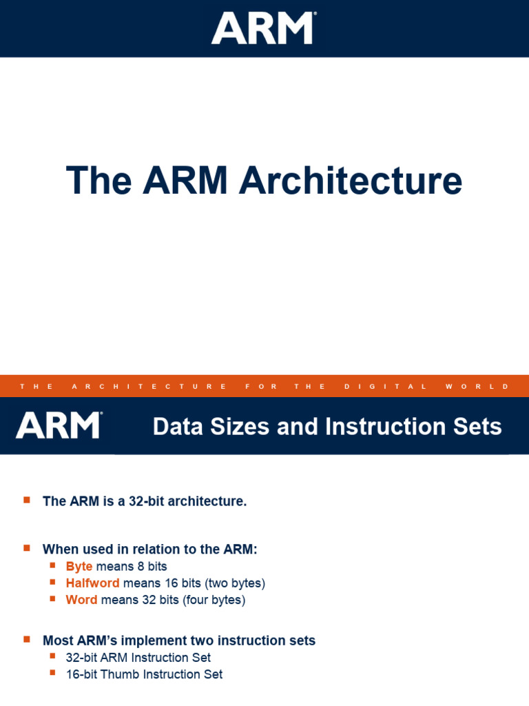Arm Addressing Mode and Instruction Set | PDF | Central Processing Unit | Cpu Cache