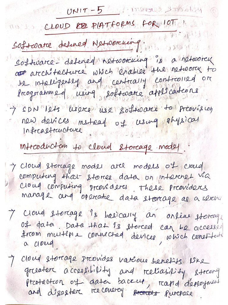 IOT Unit 5 | PDF