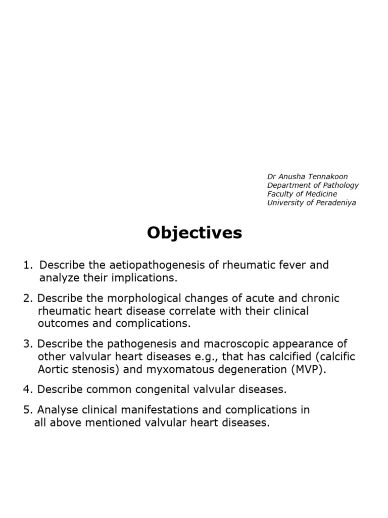Rheumatic Fever and Valve Disease Insights | PDF | Heart Valve | Heart