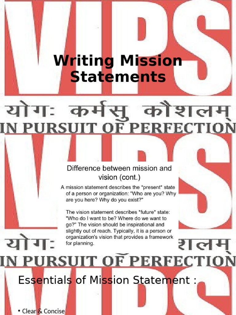Crafting Effective Mission Statements | PDF