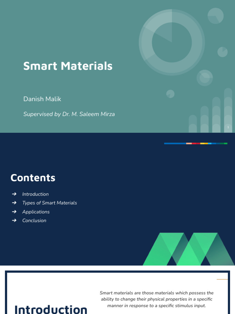 Overview of Smart Materials and Applications | PDF | Piezoelectricity ...