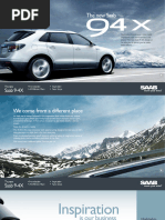 Saab Advertisements | PDF | Sedans | Automotive Technologies