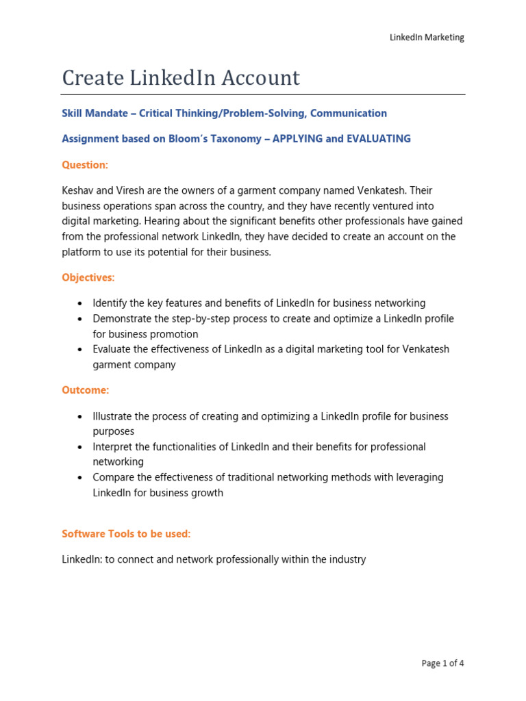 LinkedIn Marketing Guide for Businesses | PDF | Linked In | Digital Marketing