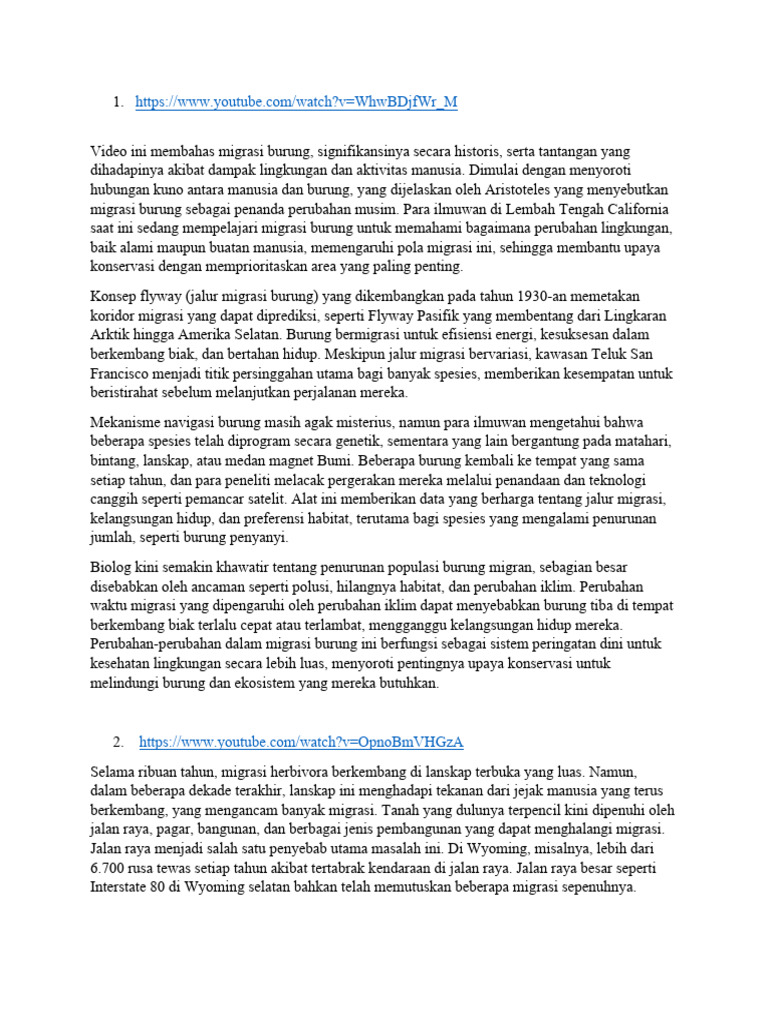 Rangkuman Video Esl KSHE Sem 3 IPB University | PDF