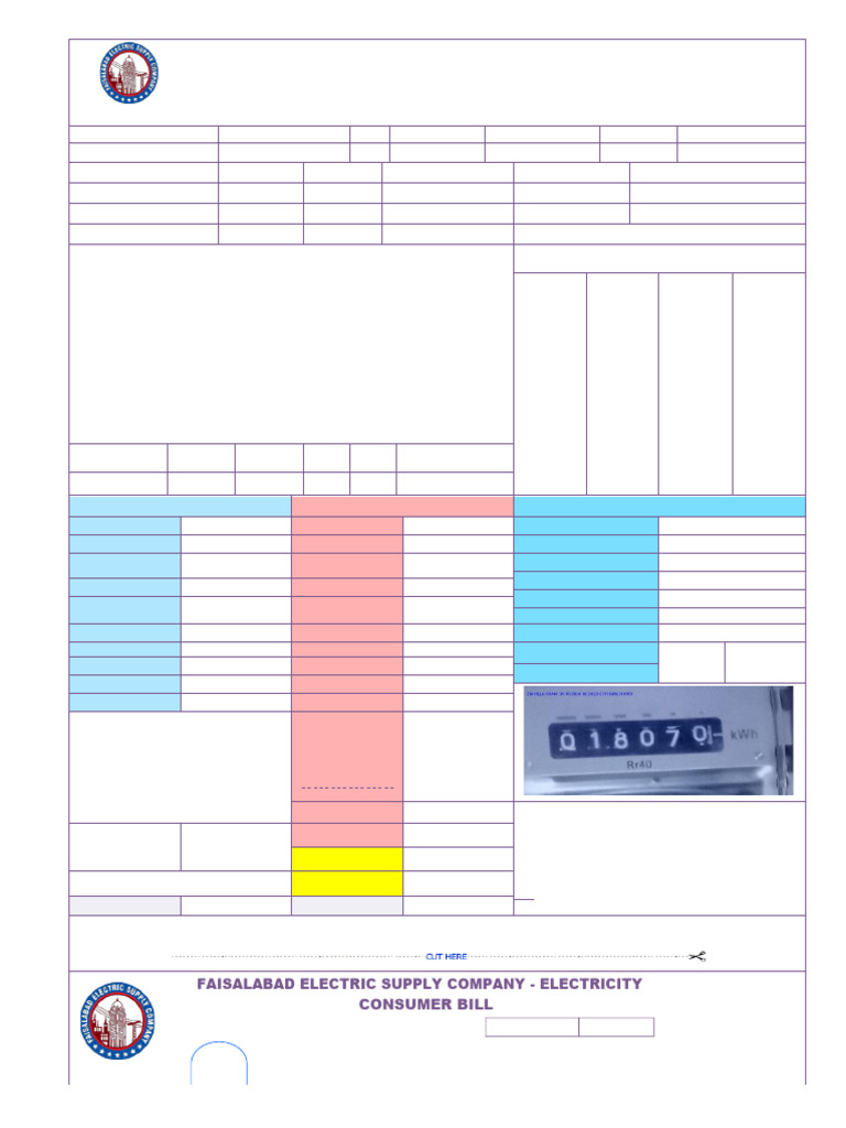 ABRAR FESCO ONLINE BILL UPDATED | PDF | Taxes | Value Added Tax