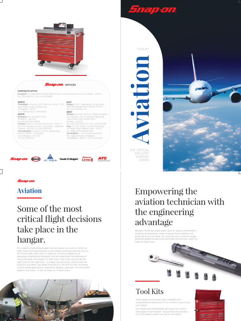 Aviation-Broucher New | PDF | Manufactured Goods | Tools