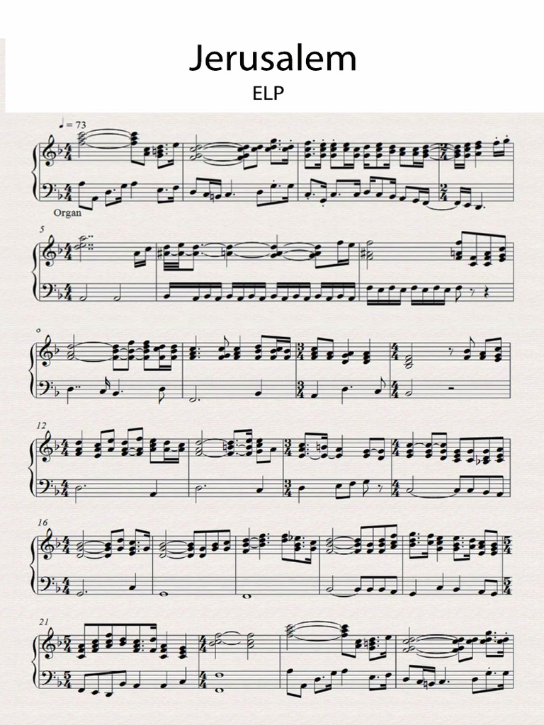 Jerusalem_ELP | PDF