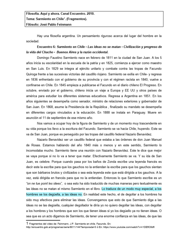 JPFeinmann - Facundo y Martin Fierro | PDF | Argentina