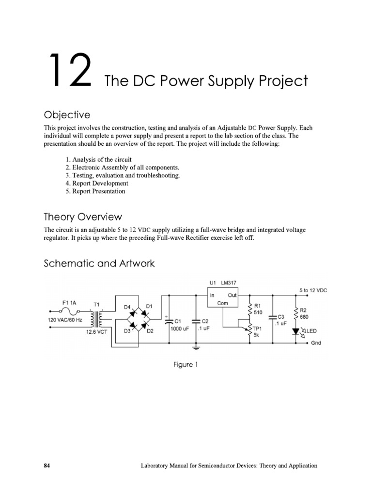 The DC Power Supply Project | PDF