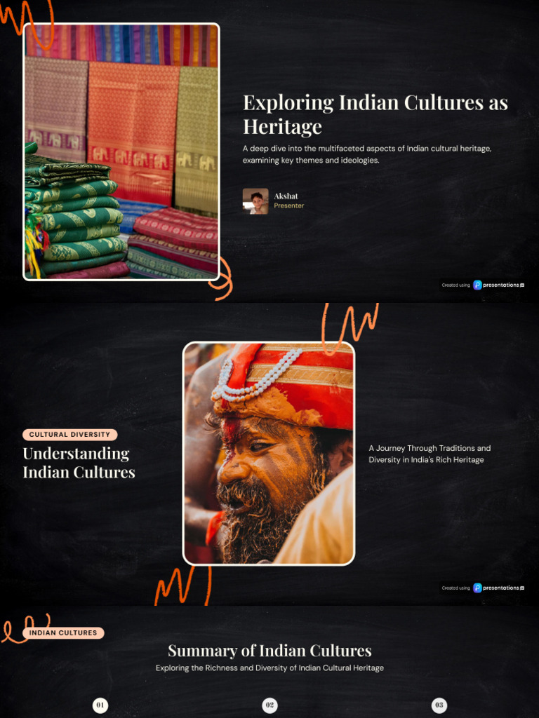 Exploring Indian Cultures as Heritage (1) | PDF