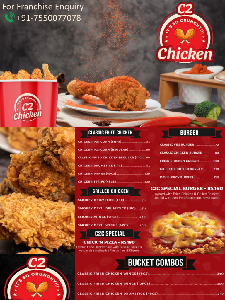 C2 Chicken Menu | PDF