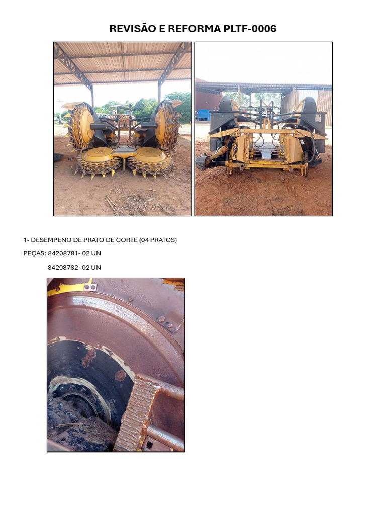 SERVIÇO PLTF-0006 | PDF