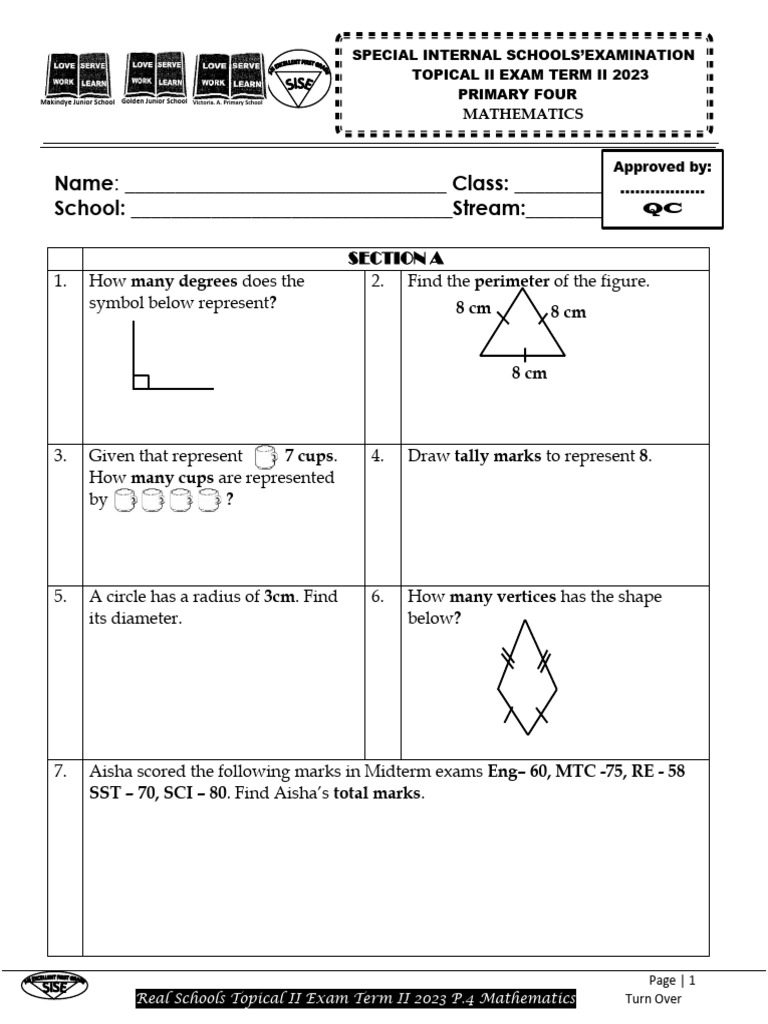 P.4 MTC | PDF | Shape | Area