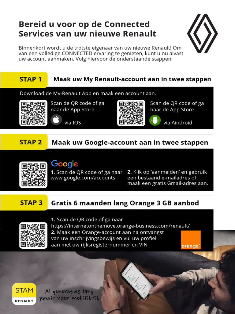 Flyer Connected Services - Stam | PDF