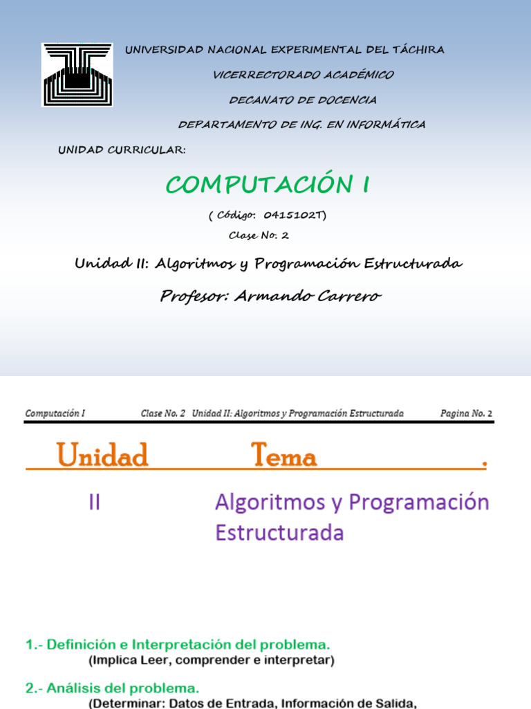 Algoritmos y Programación Básica | PDF | Algoritmos | Programa de computadora