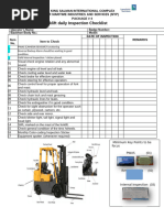 Hand Tools Inspection Checklist | PDF