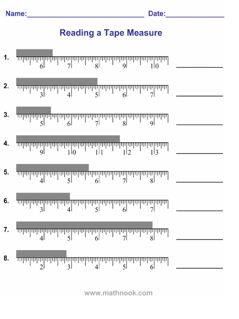 Tape Measure Sixteenth Inch v1 | PDF
