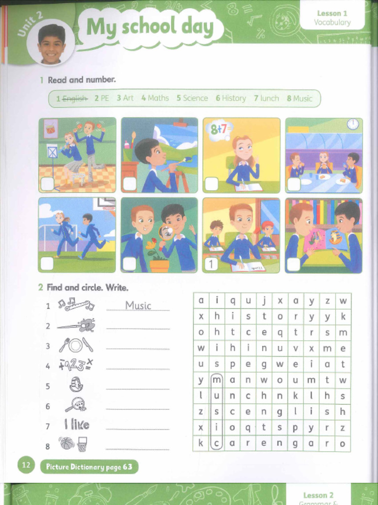 UNIDAD 3 - Learn With Us - WB | PDF