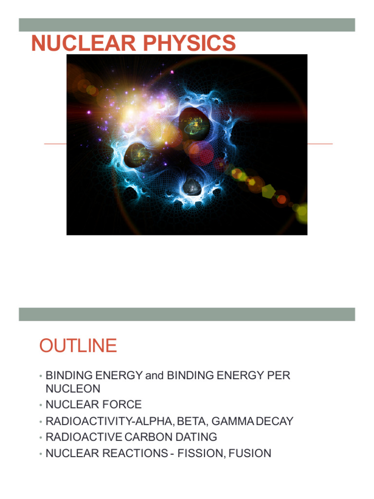 12 Nuclear Physics | PDF | Nuclear Fission | Nuclear Physics