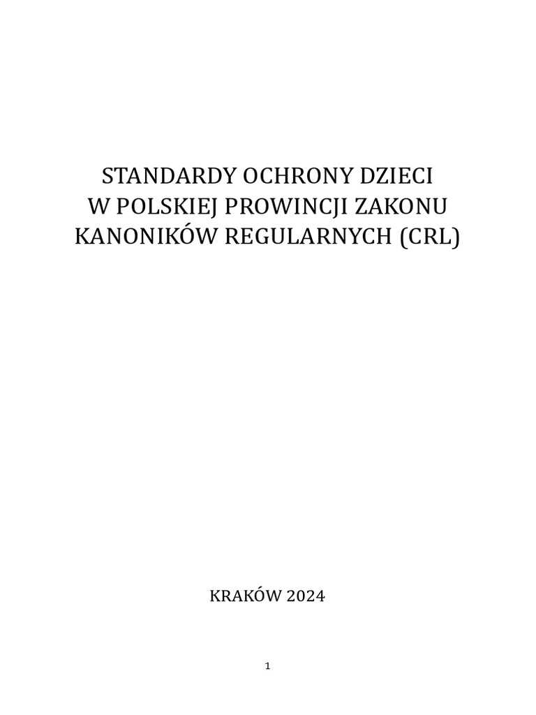 Standardy CRL | PDF
