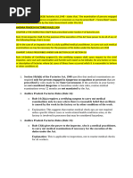 Medical Examination As Per Factory Act | PDF | Physical Examination ...