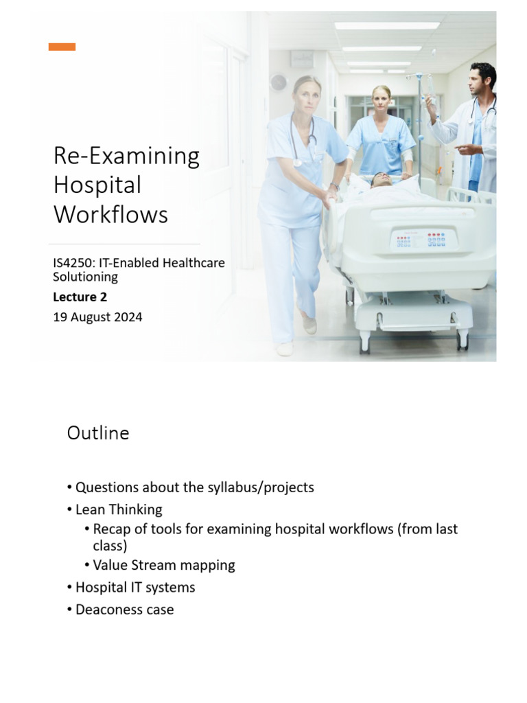 2- Hospital Workflows (Edited) | PDF | Pharmacy | Pharmacist