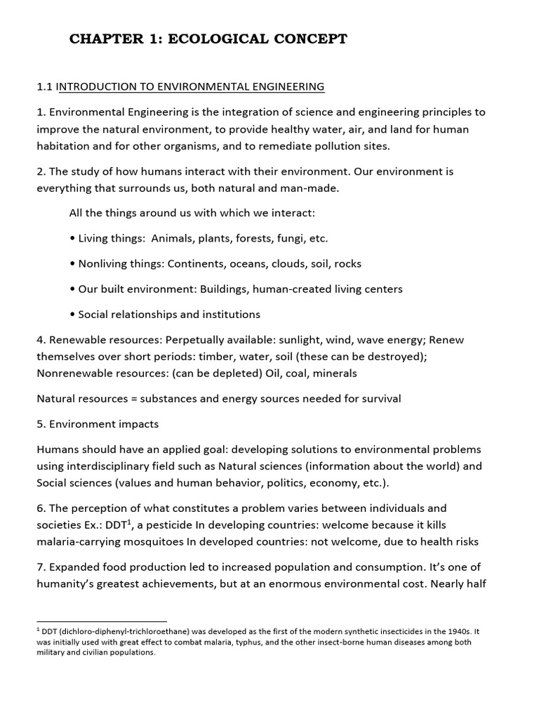 Lesson-1-ECOLOGICAL-CONCEPT | PDF | Ecosystem | Nature